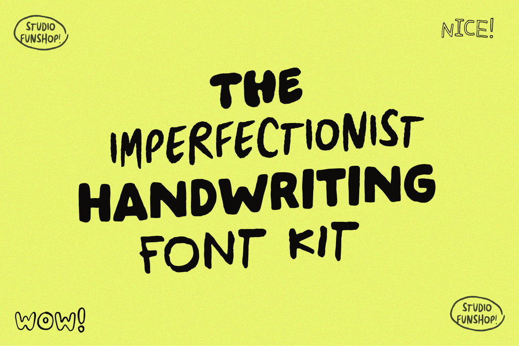 Font Kits and Bundles – Hello Funshop