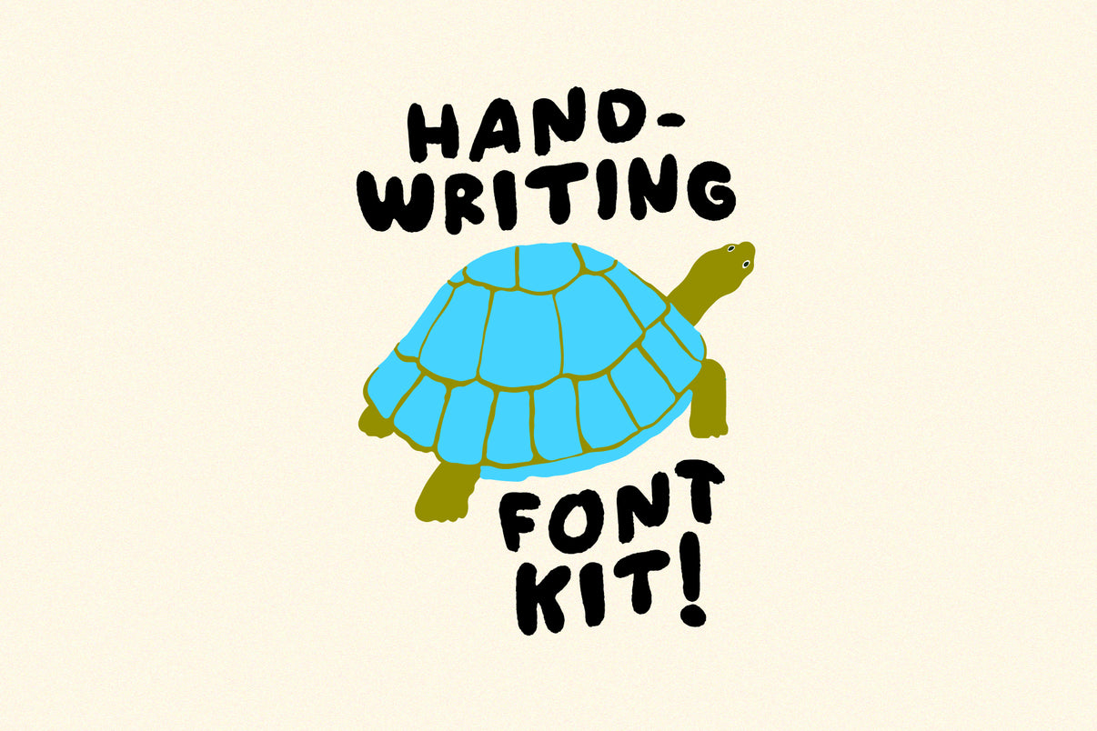 Imperfectionist Handwriting Font Kit – Hello Funshop